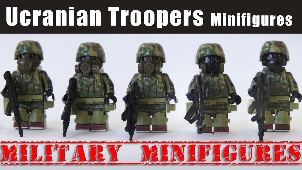 MILITARY MINIFIGURES - Ukrainian Troopers (Unofficial Lego Aliexpress ...