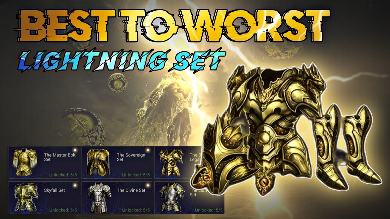 Rating All My Lightning Weapons | Shadow Hunter: Lost World - YouTube