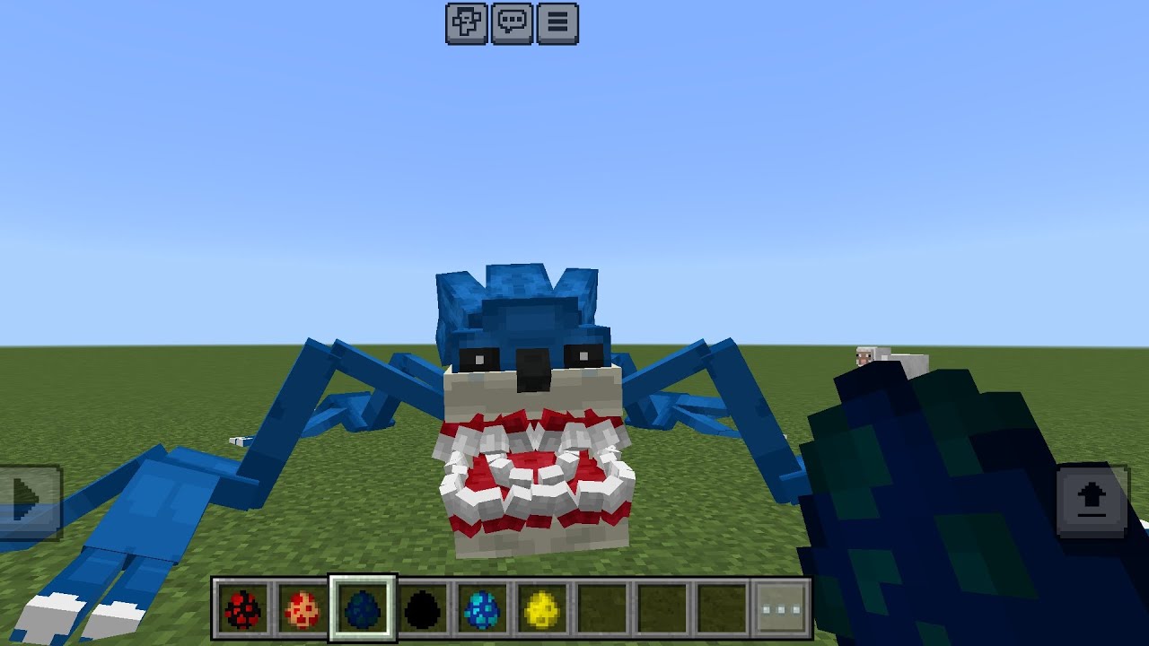 Shin Sonic's last stand addon mod in Minecraft PE - YouTube