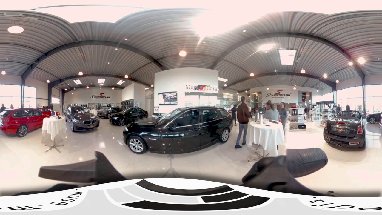 Munich Cars Grand Opening 360 timelapse - YouTube