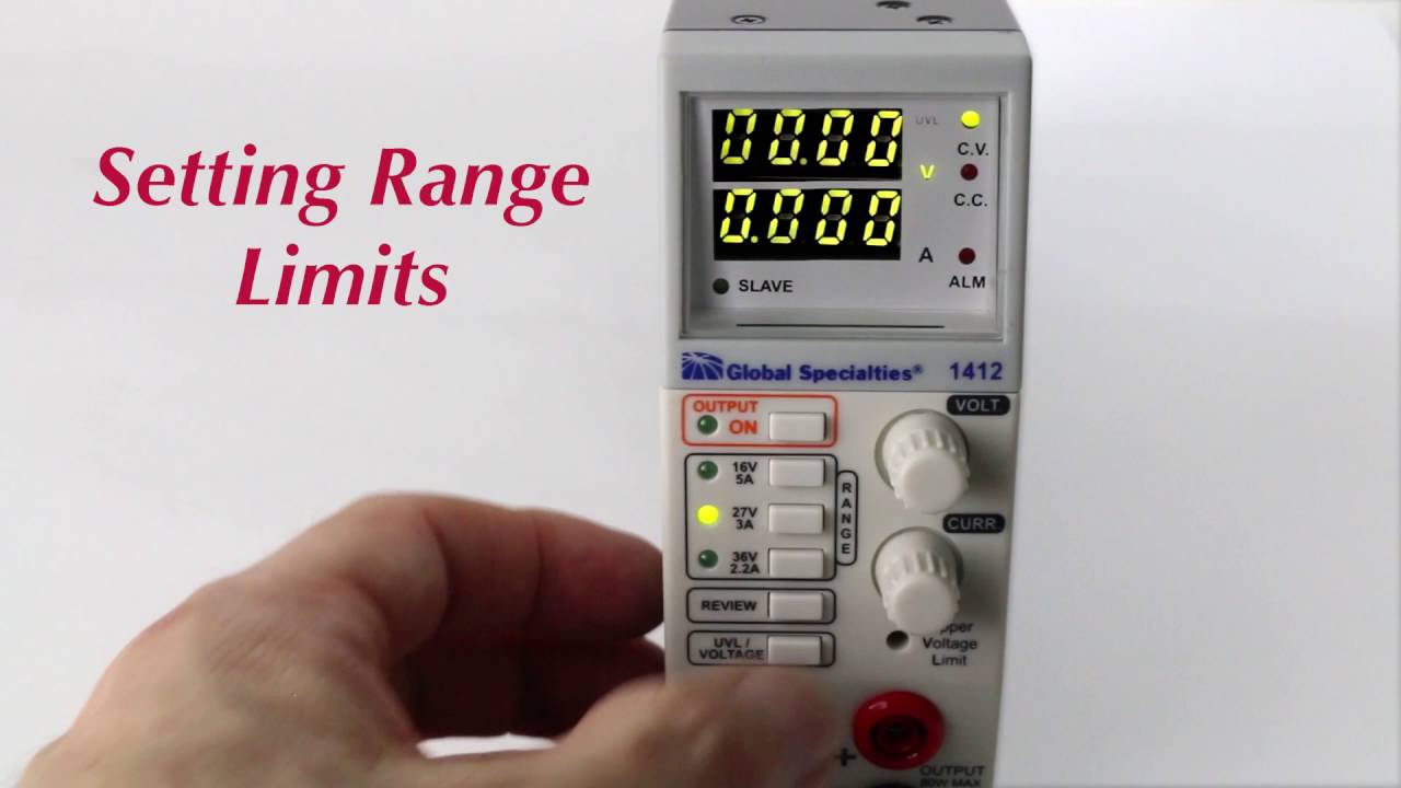 80 W Triple Range DC Power Supply - YouTube