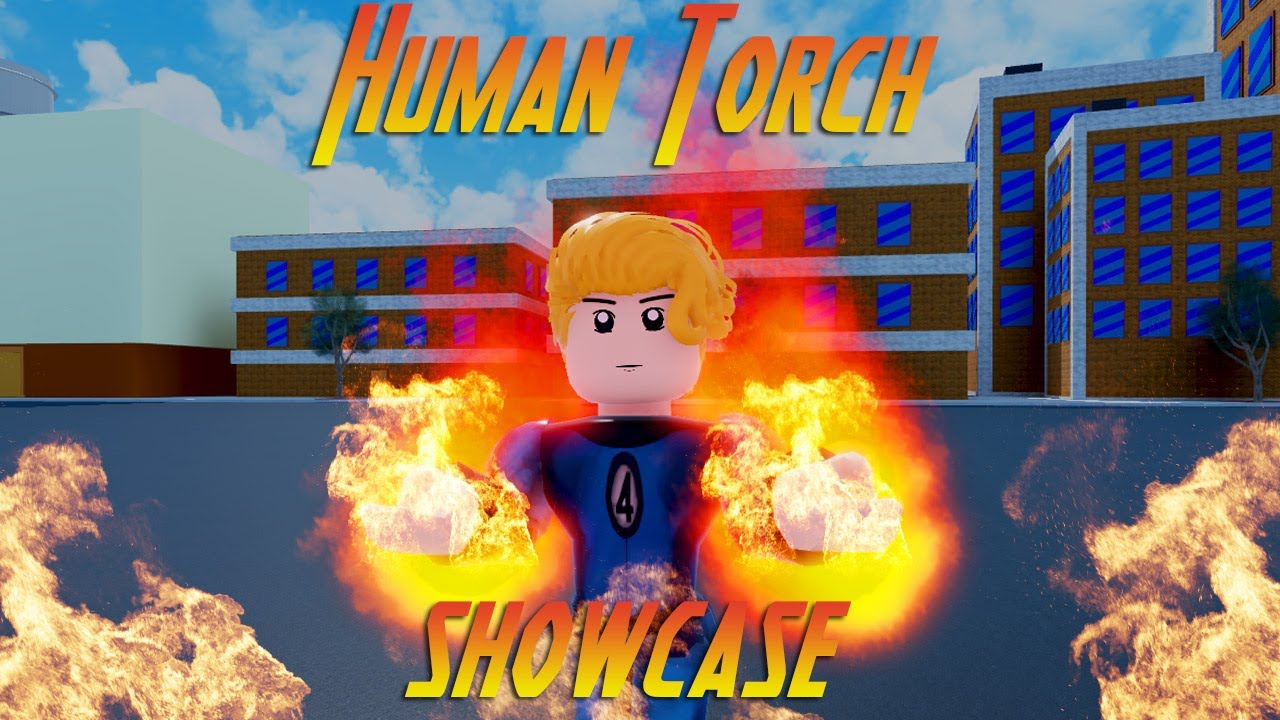 Roblox: The World of Scarlet Witch Human Torch Showcase - YouTube