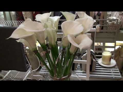Calla Lily Stem Short Petal in Cream