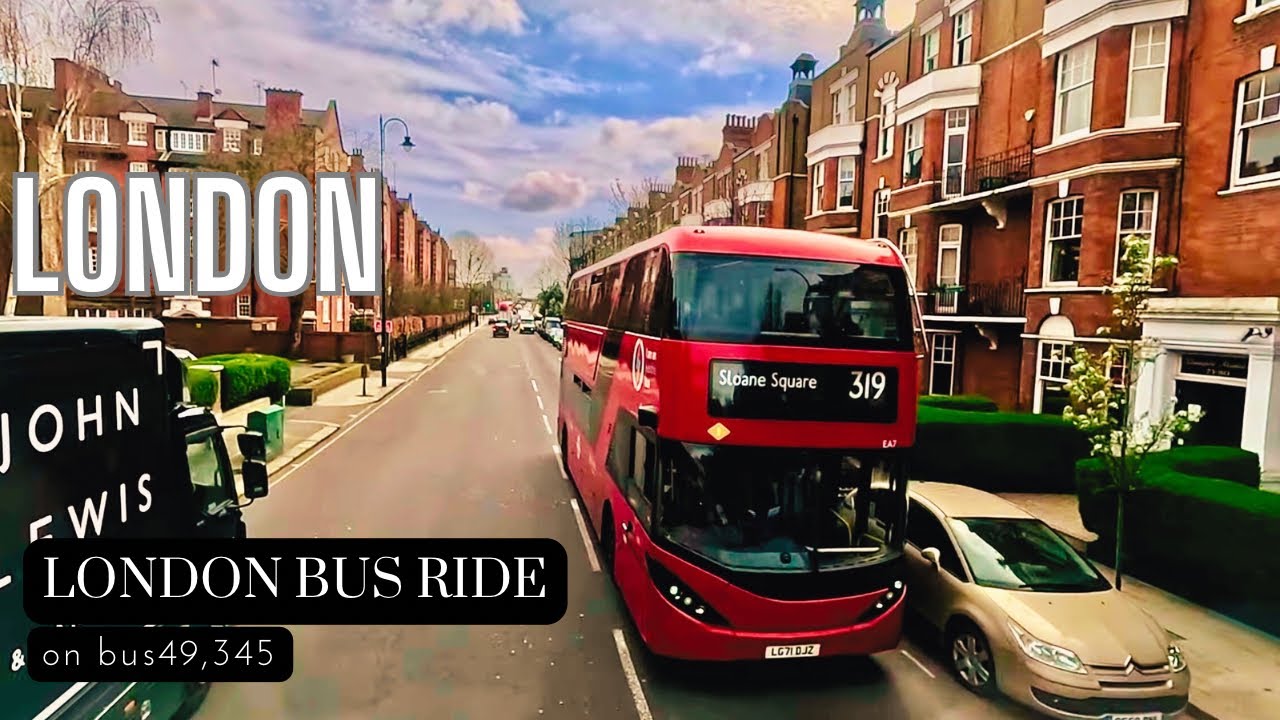 From West to South: London Bus Tour from White City to Peckham - YouTube