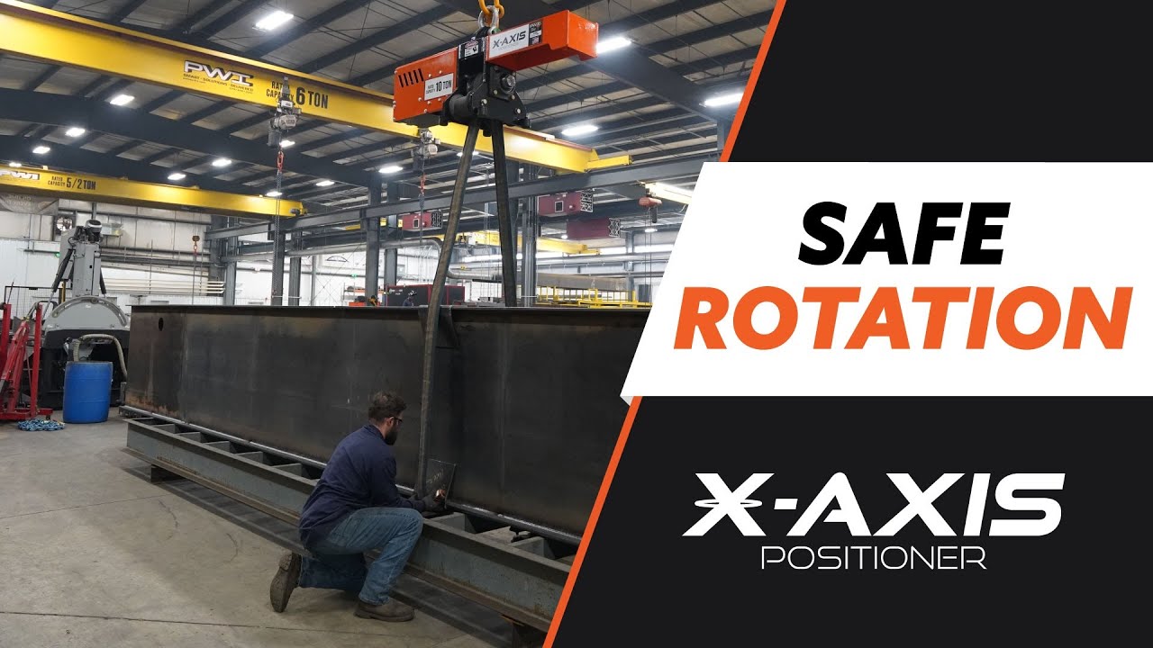 X-Axis Positioner: Below-the-Hook Device for Safe Rotation and ...