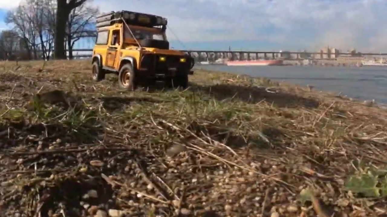 My D1RC Defender D90 Camel Edition - YouTube