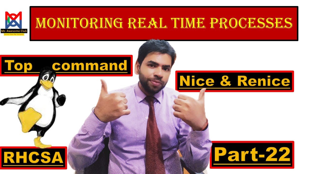Optimizing Process Management with top command | nice and renice |part-22 |real time process ...
