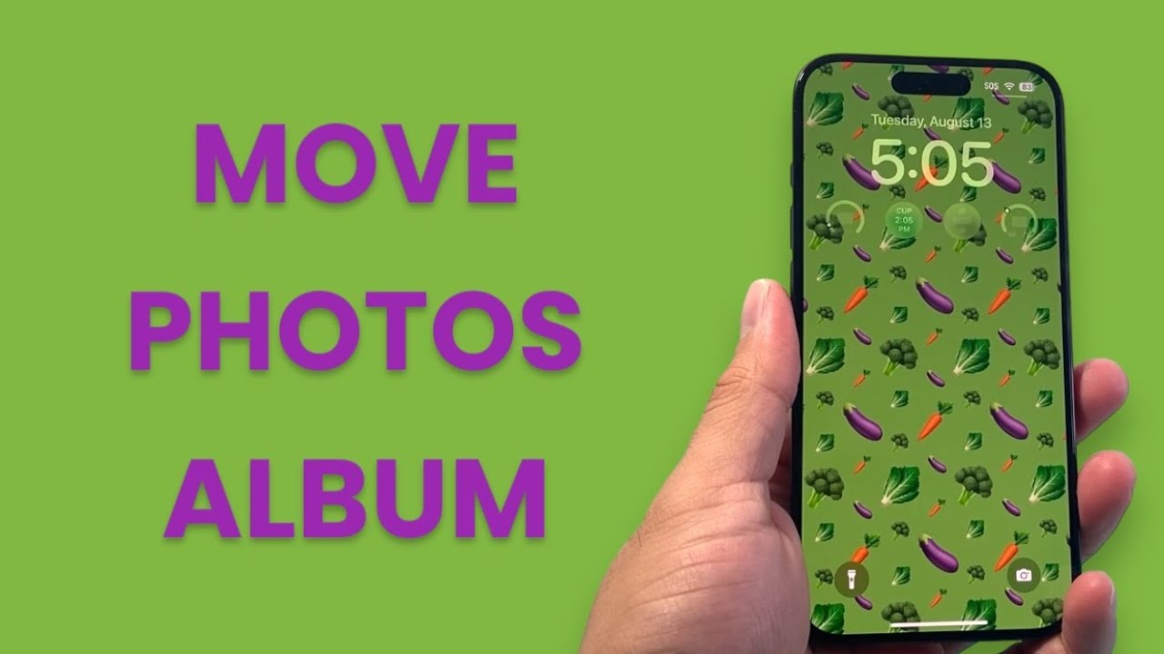 how-to-move-photos-from-album-to-album-on-iphone-youtube