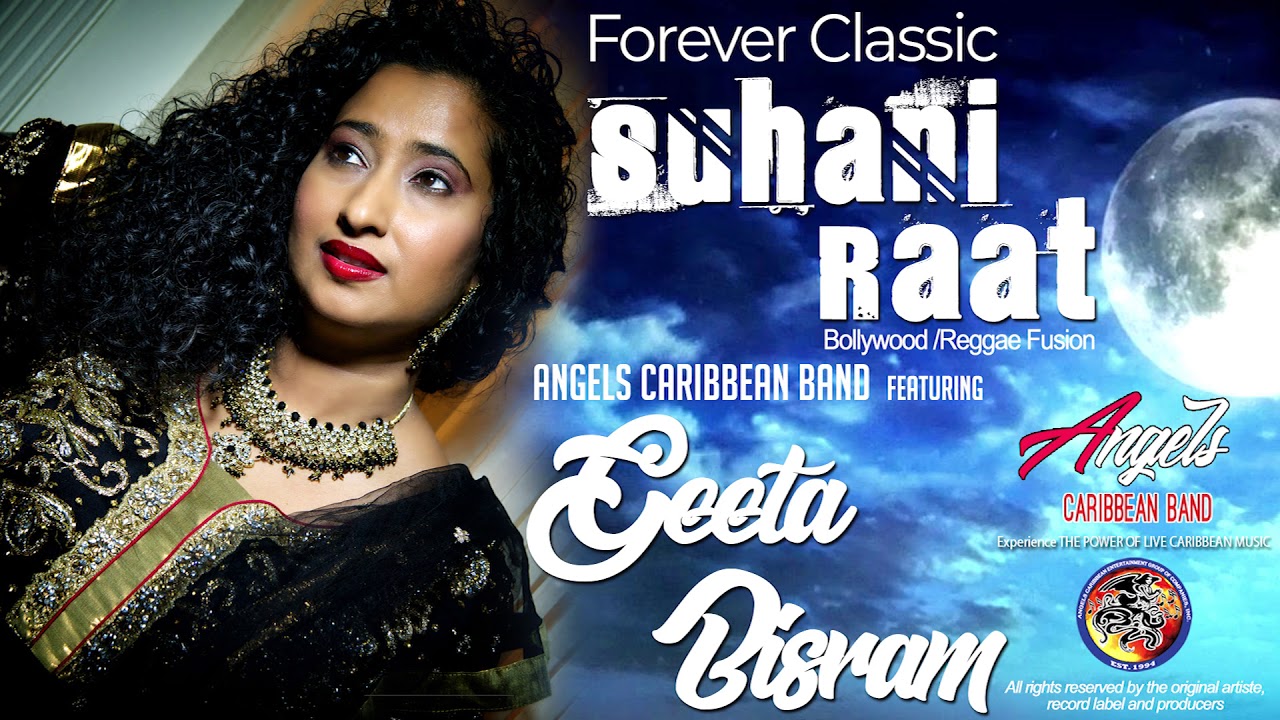 Suhani Raat Geeta Bisram and Angels Caribbean Band - YouTube