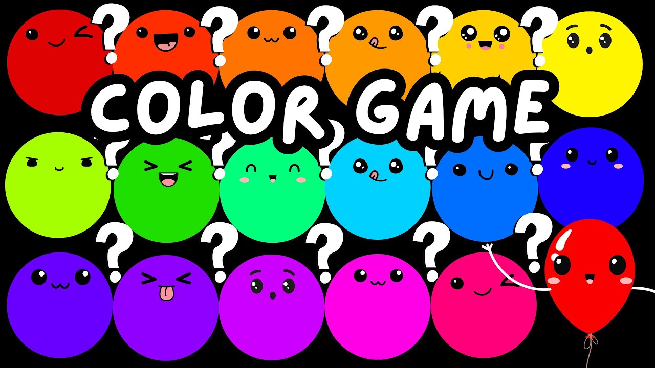 Color Guessing Game for Kids! 🌈🎨🤔 Guess 50 Colors with Guessing Game ...