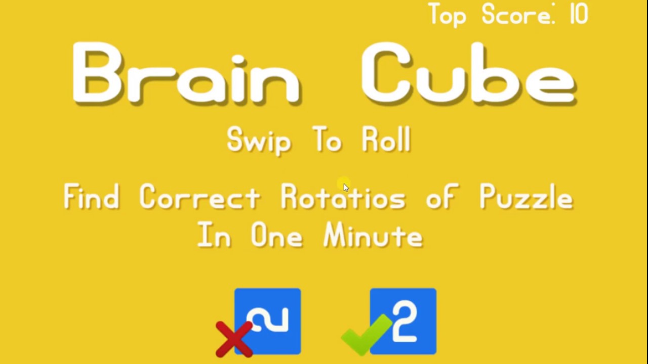 Brain Cube Game Unity3D Game Project - YouTube