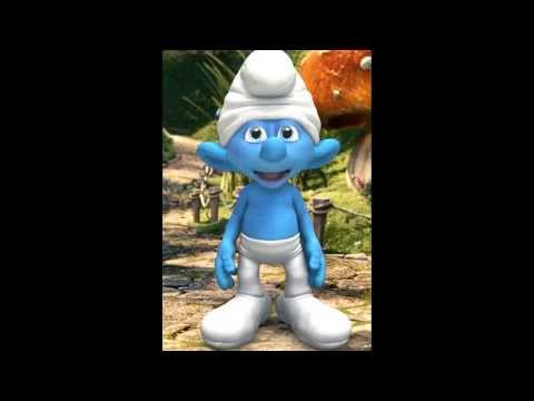 Talking Smurf #003 blöde Mütze