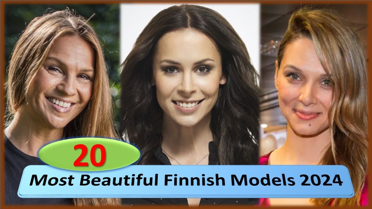 20 Most Beautiful Finnish Models 2024 ।। Finland Women - YouTube