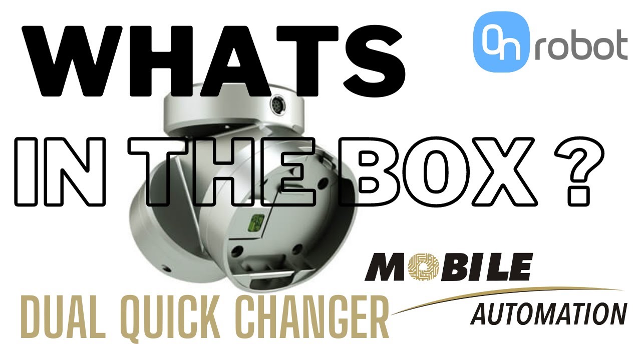 Whats in the Box OnRobot Dual Quick Changer QC. Unboxing of the OnRobot ...