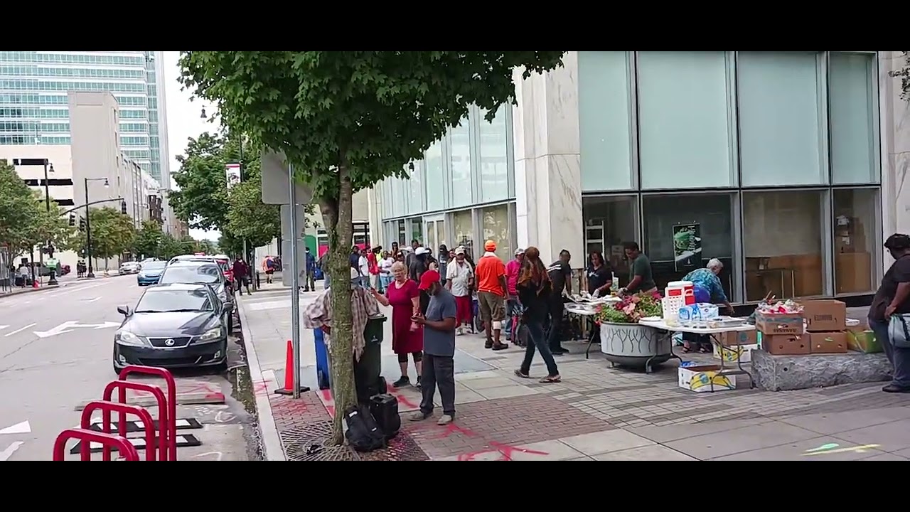 Raleigh NC homeless community - YouTube