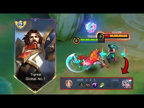 GOODBYE META SUYOU! TRY THIS TIGREAL FIGHTER BEST BUILD AND EMBLEM TO ...