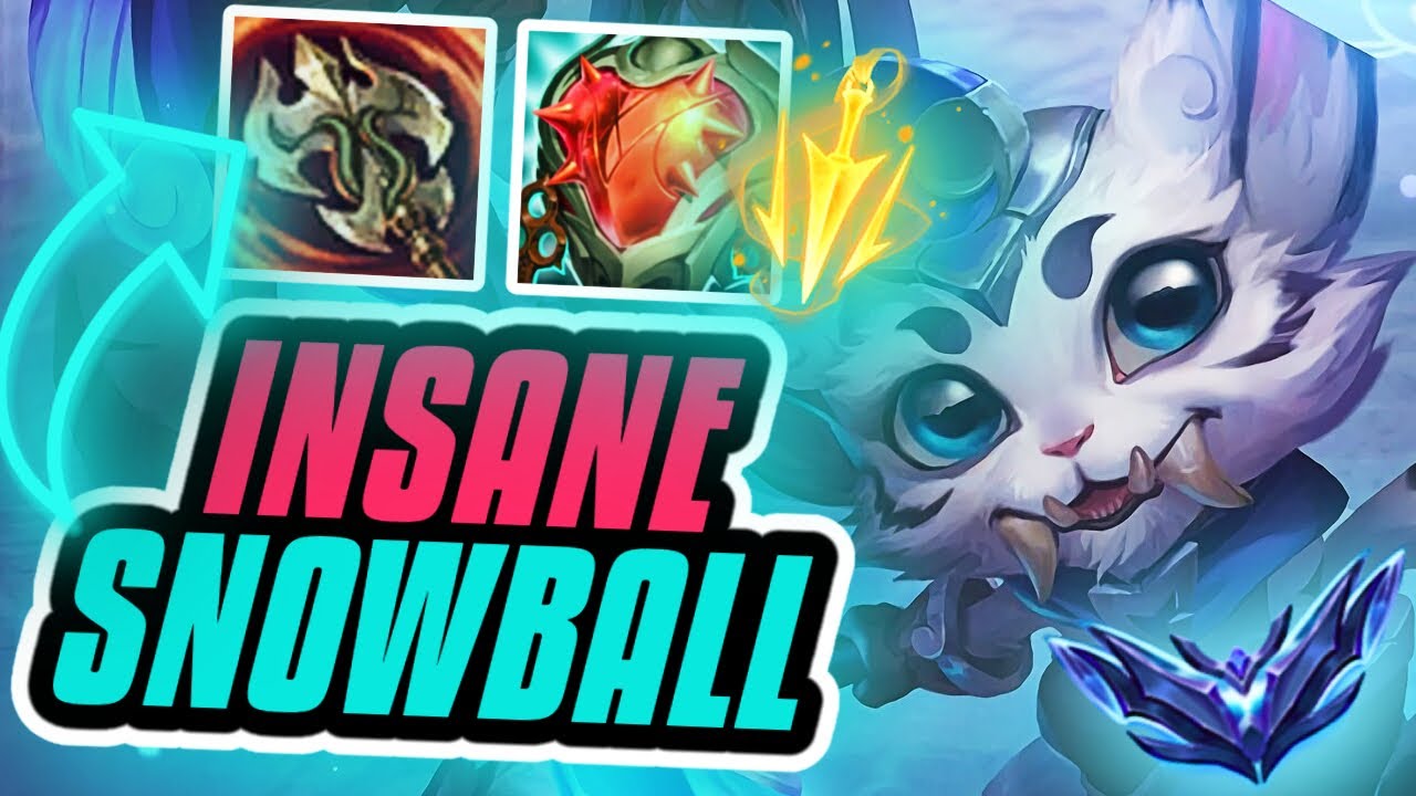 INSANE SNOWBALL WITH RAVENOUS HYDRA!!! Pre-Season 13 Gnar Ranked Gameplay (League of Legends ...