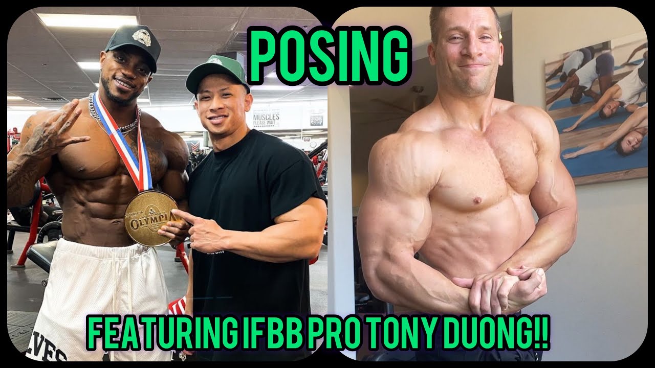 Posing with IFBB Pro Tony Duong and more! - YouTube