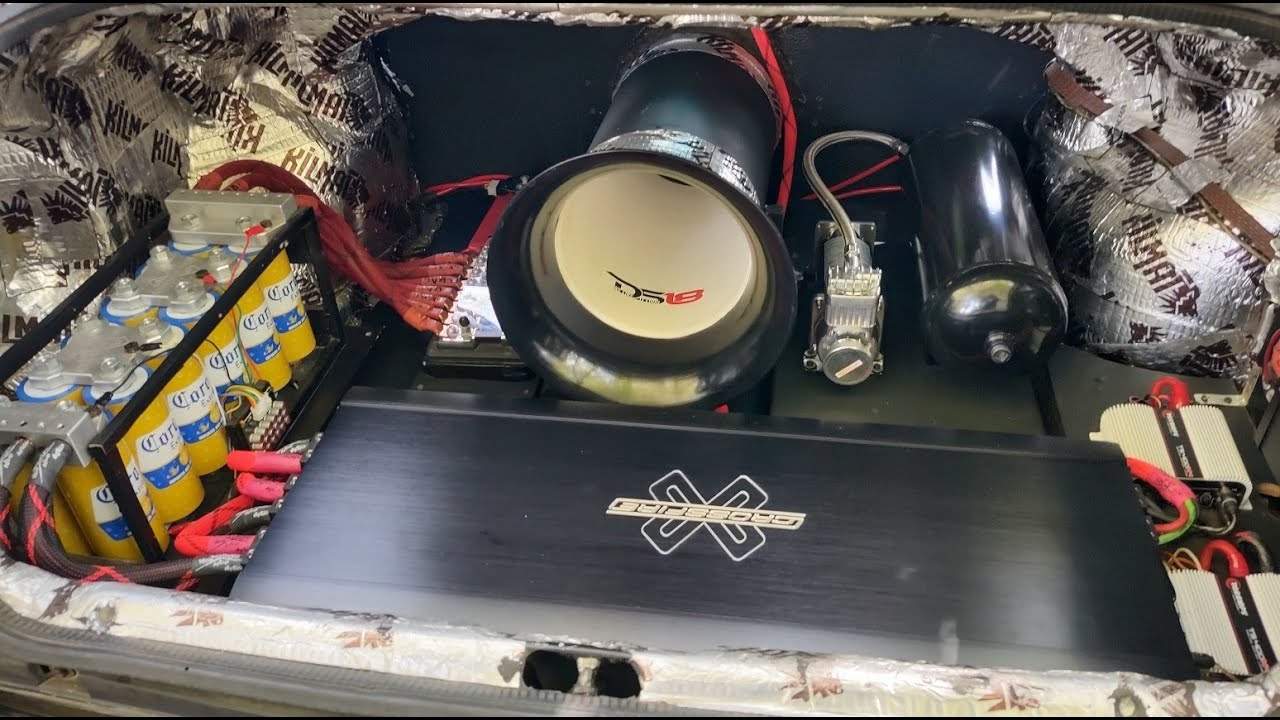 ¡Ampli Crossfire 8K con 4 Bajos Orion HCCA! - YouTube