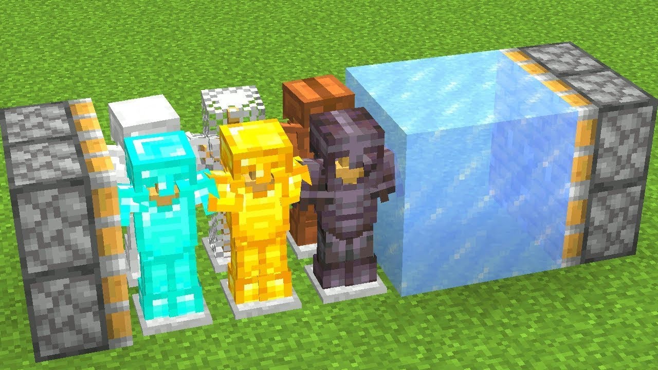 how to make ice armor ? - YouTube