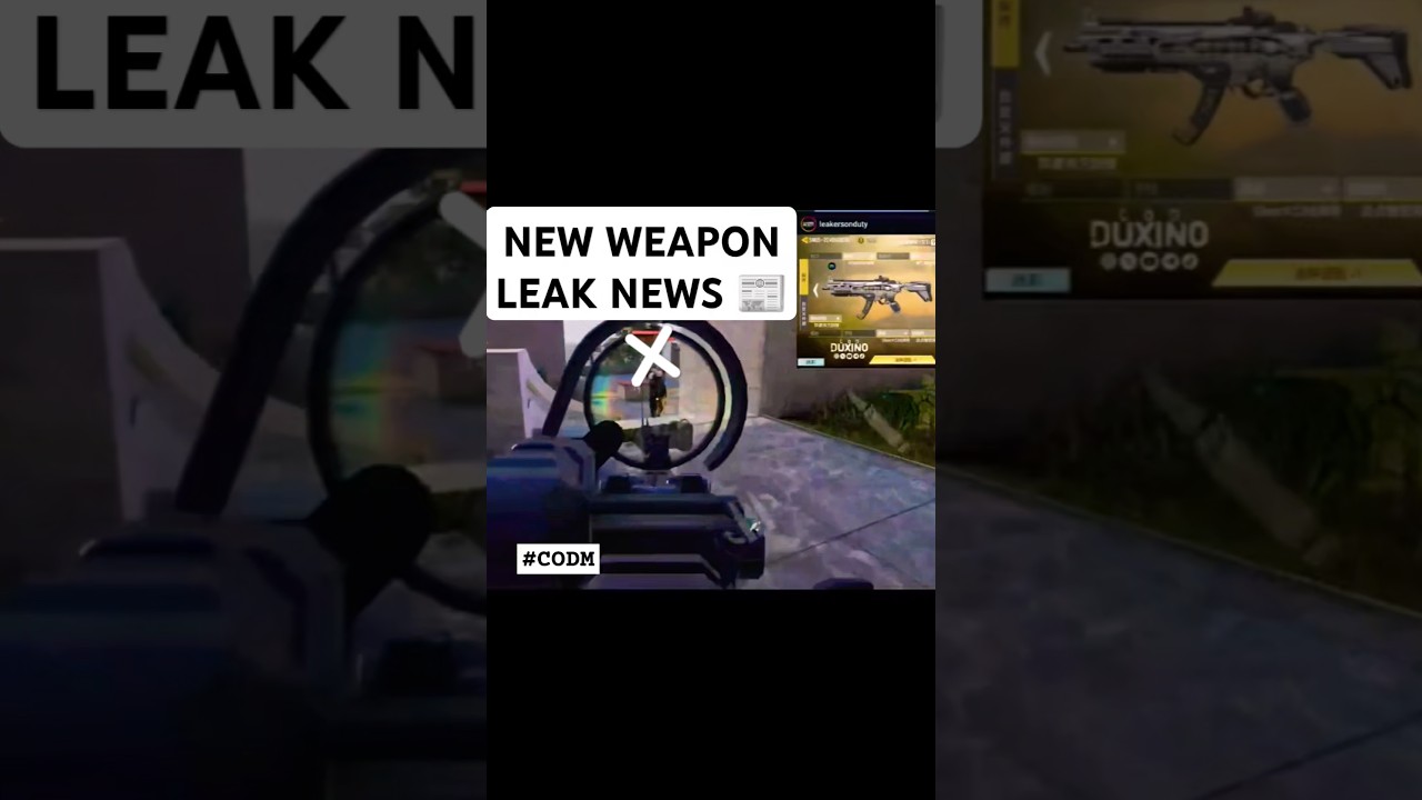CODM weapon leak - my thoughts - YouTube