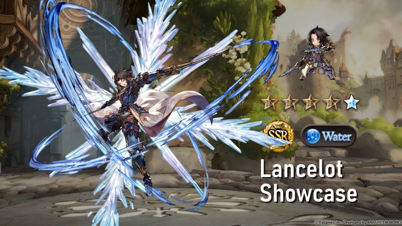 4★ & 5★ Water Lancelot GBF Animation Showcase - YouTube
