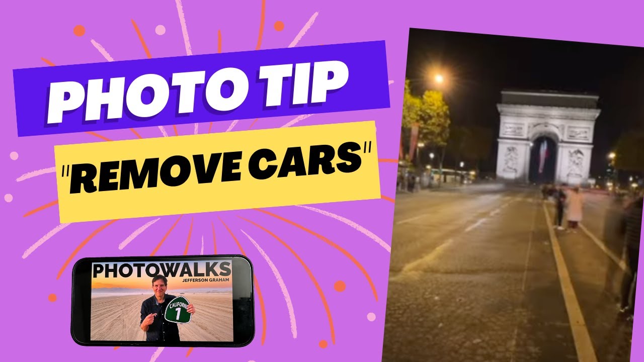 Photo tip: Make Cars Disappear with Live Photos - YouTube
