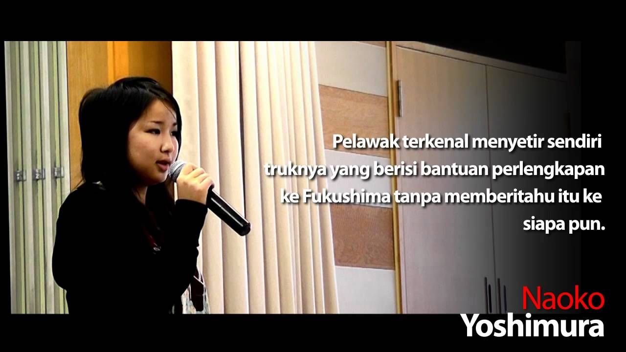 Lomba pidato Bahasa Indonesia, Naoko Yoshimura, Ritsumeikan Asia Pacific University - YouTube