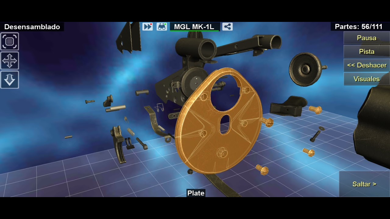 MGL - 40 mm Desensamblado nivel armero - YouTube