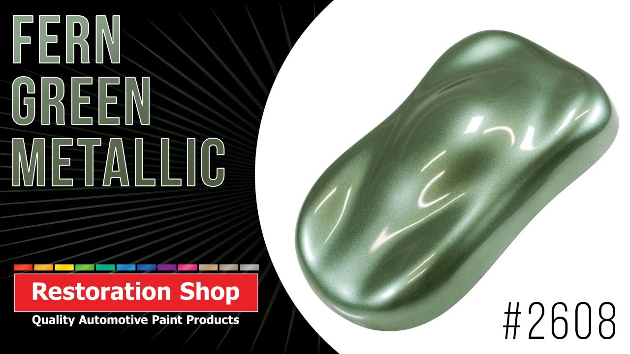 Restoration Shop | #2608 - Fern Green Metallic - YouTube