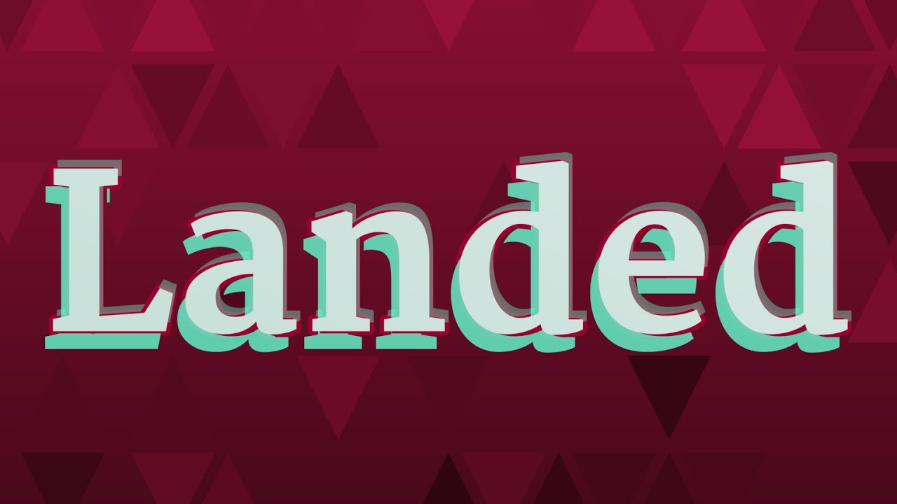 LANDED pronunciation • How to pronounce LANDED - YouTube