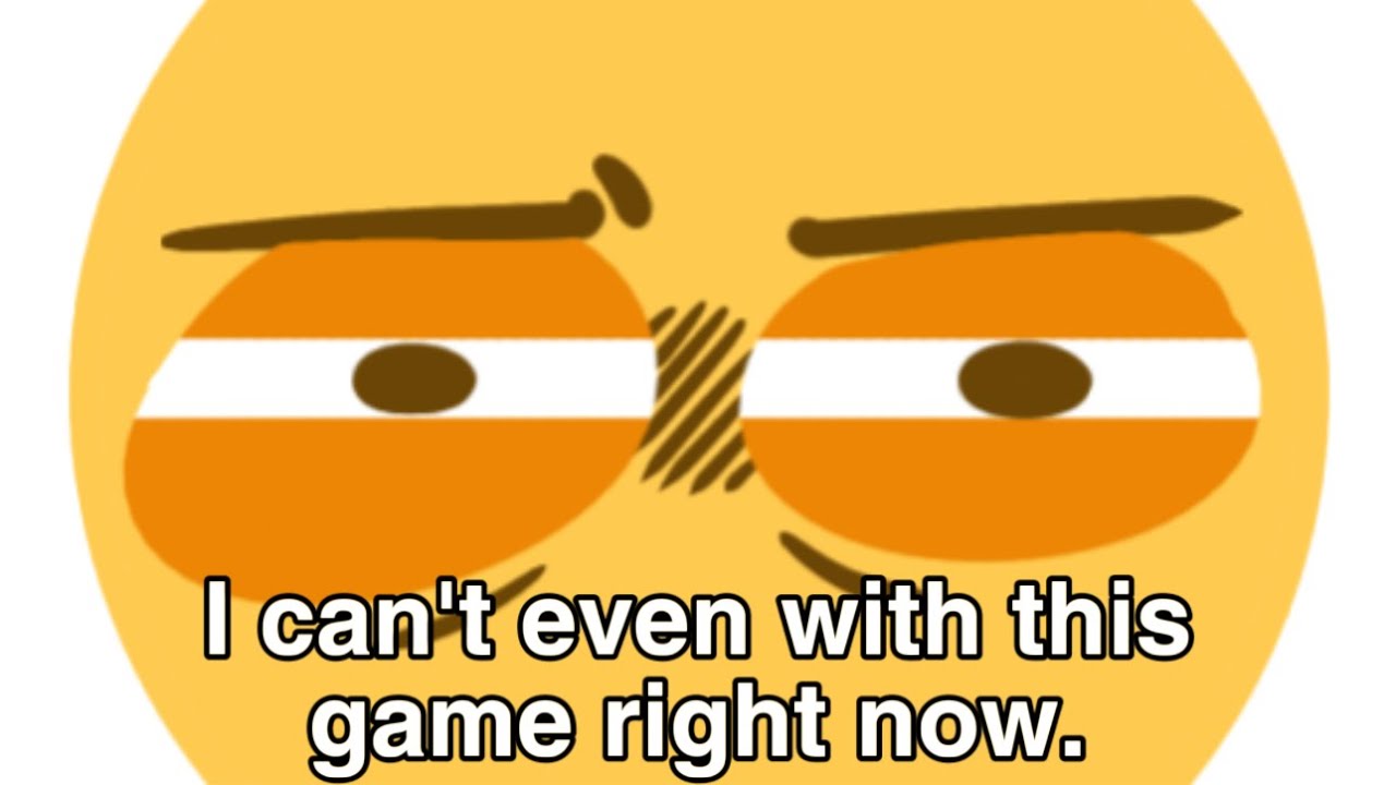 Fed up with this game - YouTube