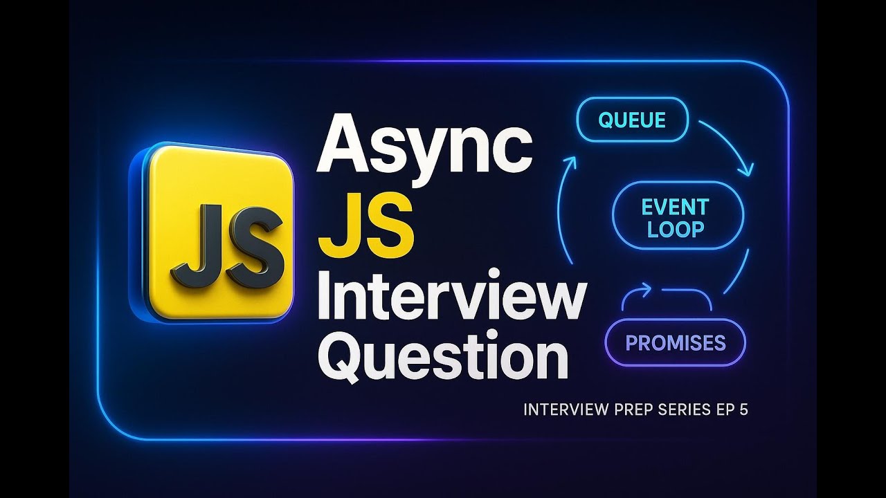 EP-5: Async JavaScript & Event Loop Explained | Promise vs setTimeout ...