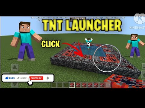 Easy TNT Player Launcher in Minecraft 1.21 || how to make a tnt player ...
