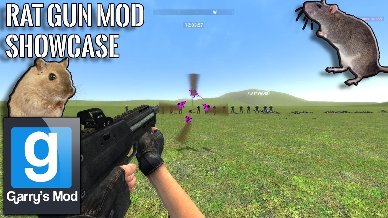 (Gmod) Rat Gun Mod Showcase - YouTube