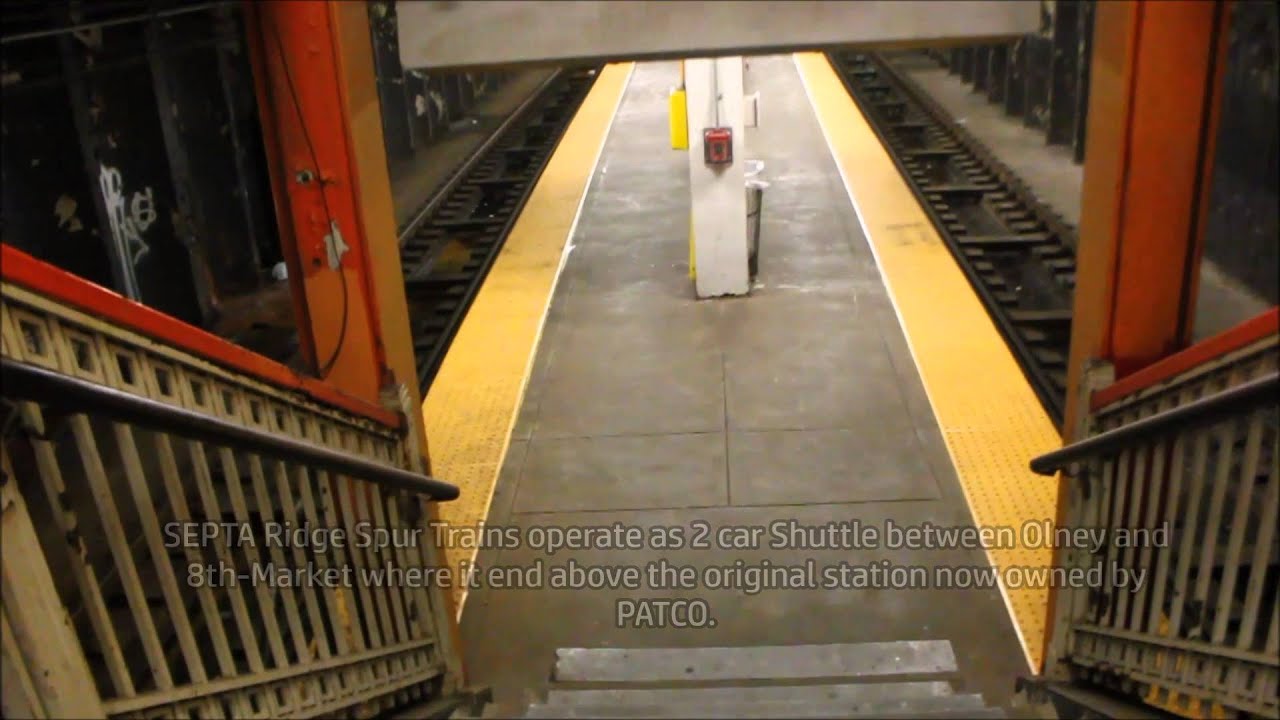 TVS-SEPTA Subways: Fairmount Station at Peak Hour - YouTube