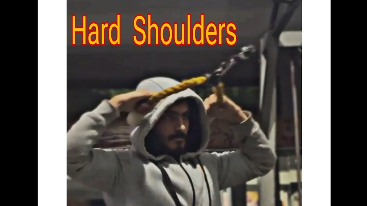 Hard Shoulders Workout | Front and Back | #gymworkout #foryou # ...