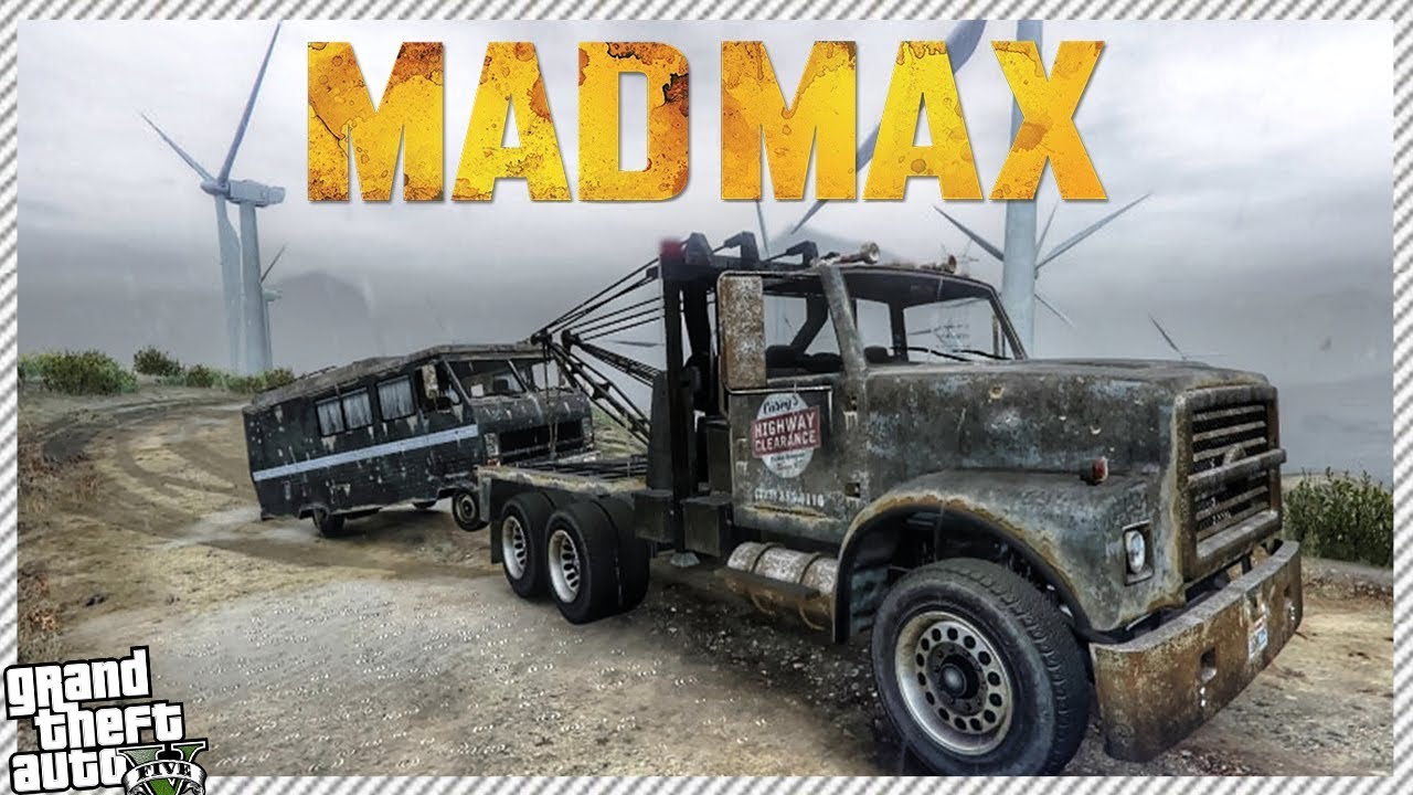 GTA 5 MAD MAX #9 - FIRST MISSION, STEALING RV FROM THE POLICE - YouTube