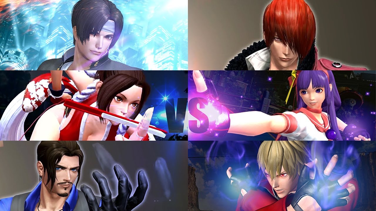 Yellow Flame vs Purple Flame - KOF XIV - YouTube