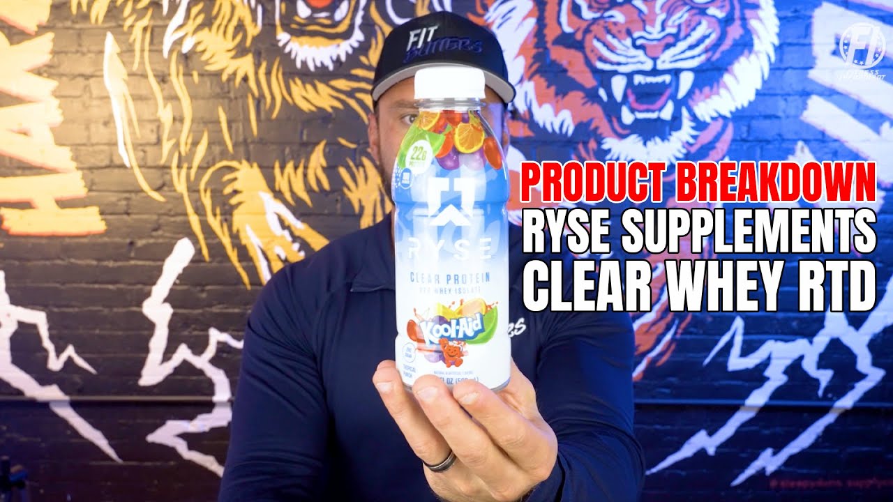 RYSE Supplements Clear Whey RTD Protein: Top Tier Clear Whey Isolate ...
