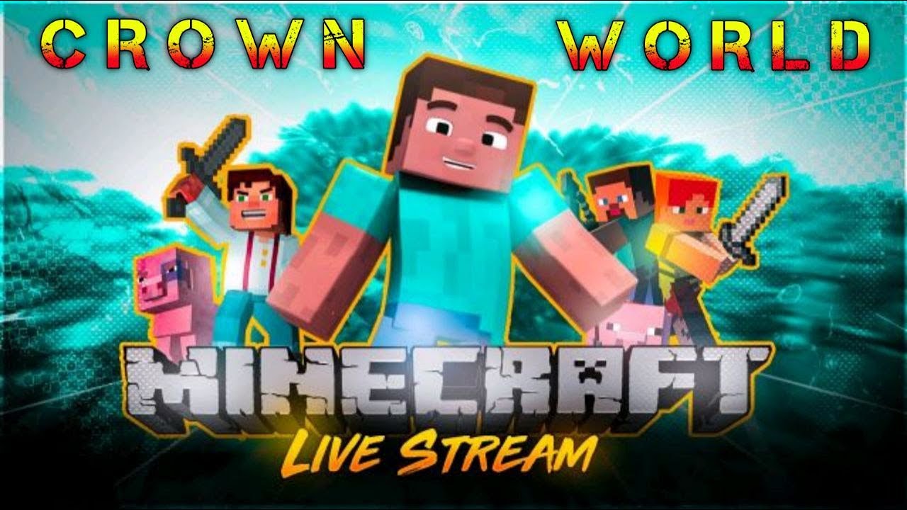 MINECRAFT PLAY NOW COM TO MY LIVE - YouTube