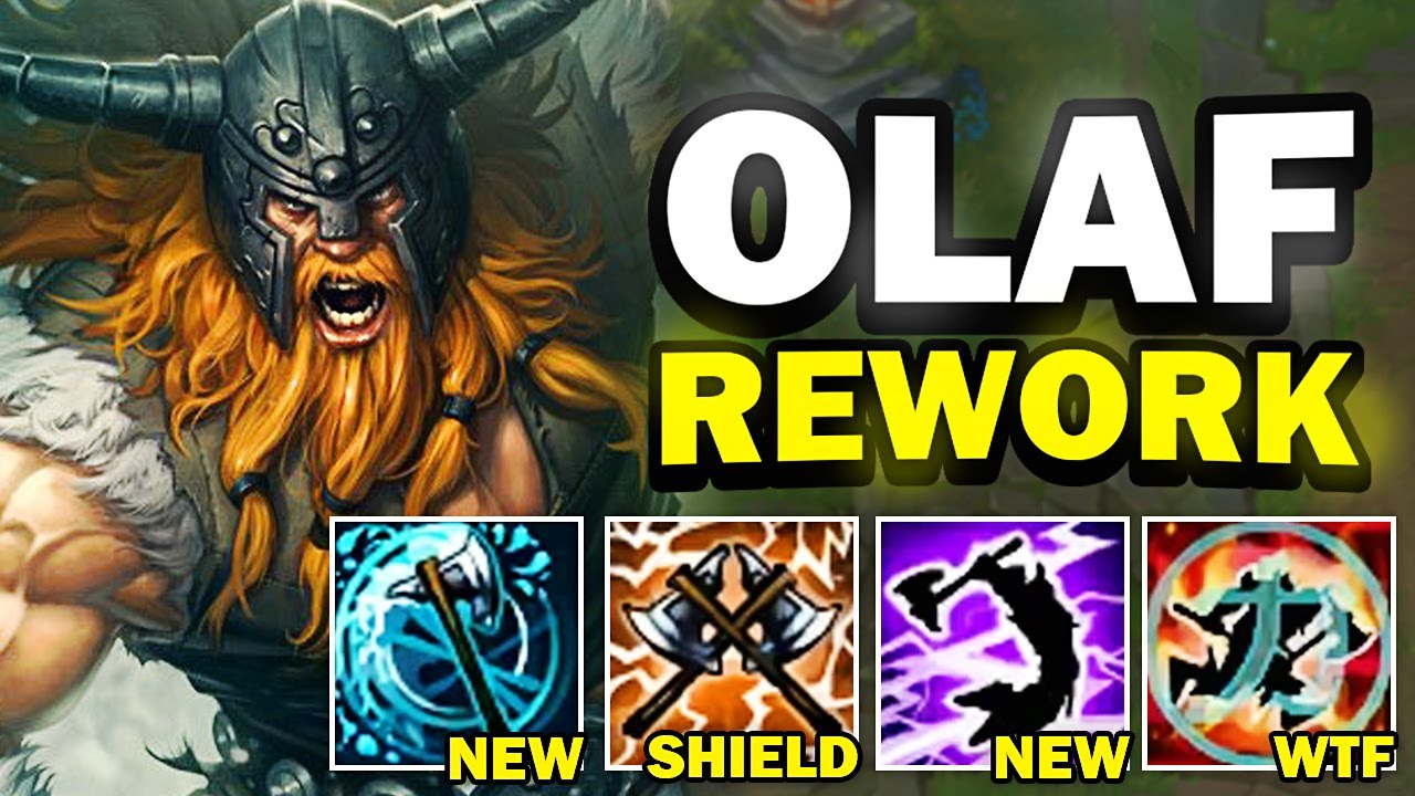 Olaf Rework is Finally here!! New Shield and INFINITE ULT DURATION ...