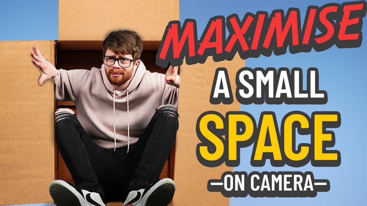 Make AMAZING videos in a small studio! - Tips to maximise space - YouTube