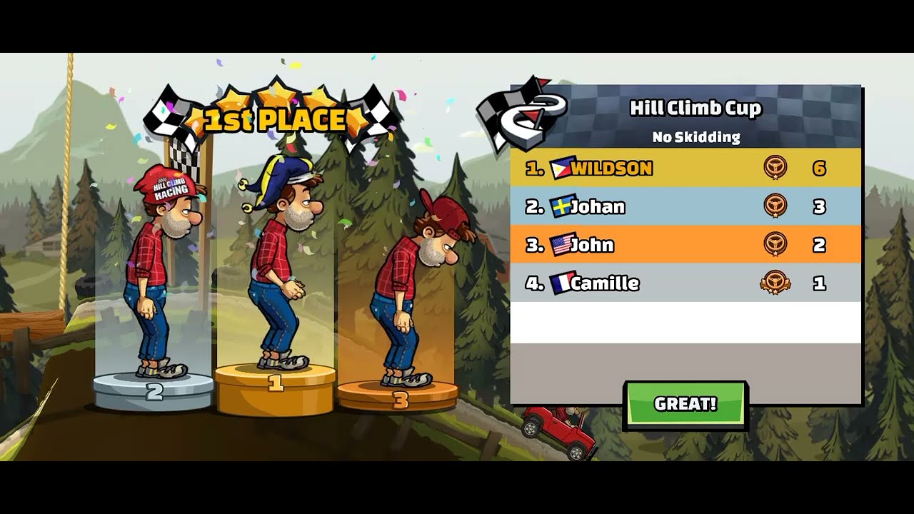 Hill Climb Racing 2 | 21 | Hill Climber | Hill Climb Cup | Drag Race 2/ ...