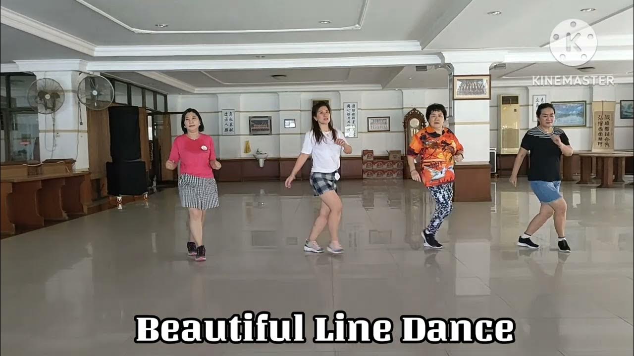 Let Me Be There line dance demo by Beautiful Line Dance - YouTube