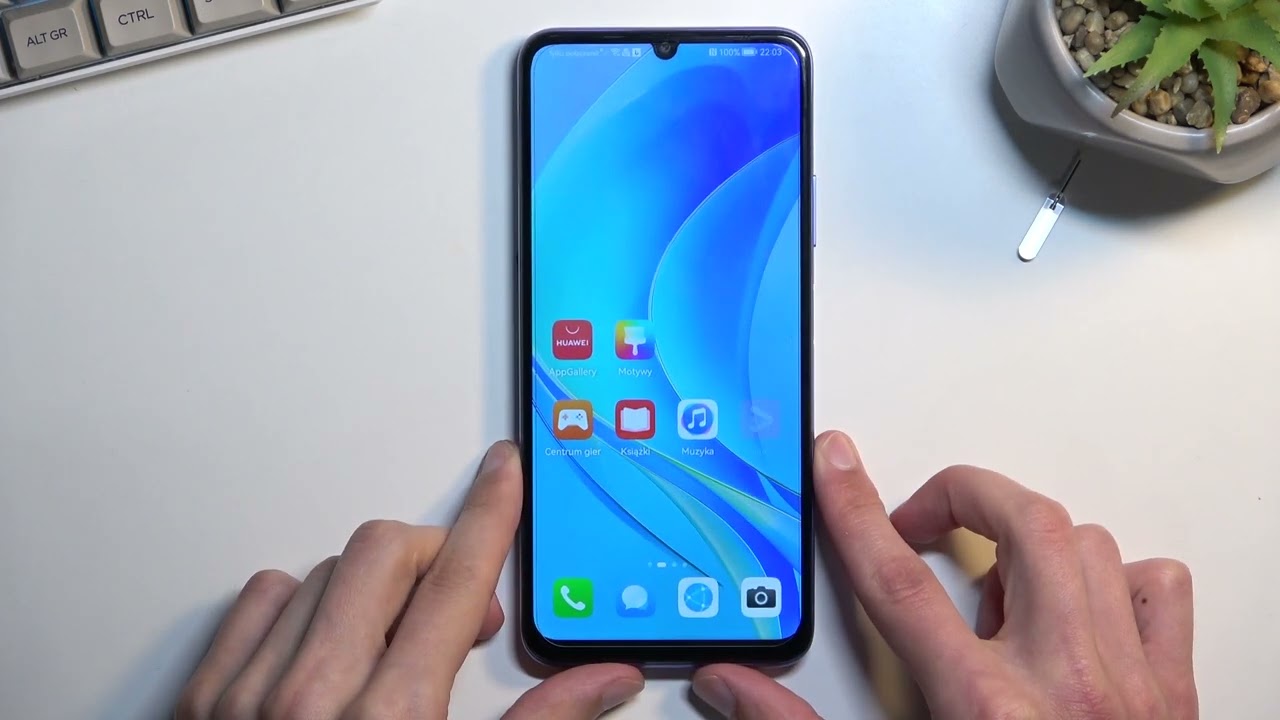 How to Insert SIM and SD Card into Huawei Nova Y70 - Install Nano SIM ...