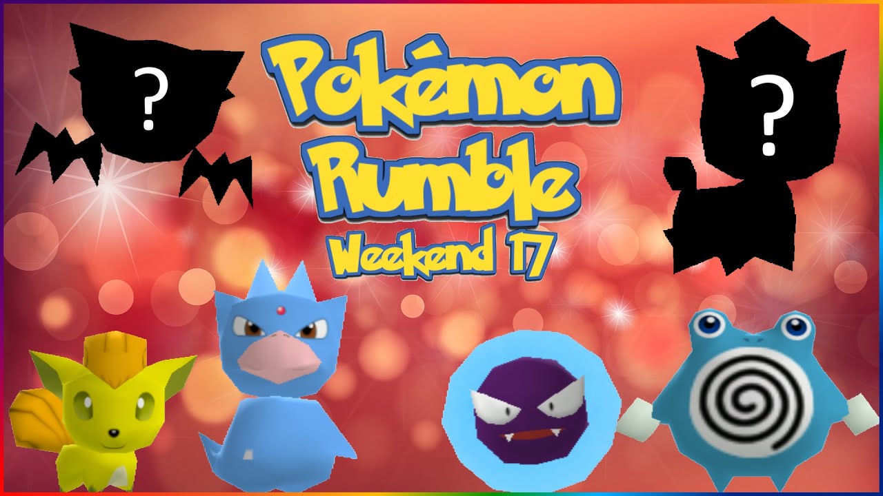 [Rumble Weekend 17] - 10 LIVE Shiny Pokemon in Pokemon Rumble! - YouTube