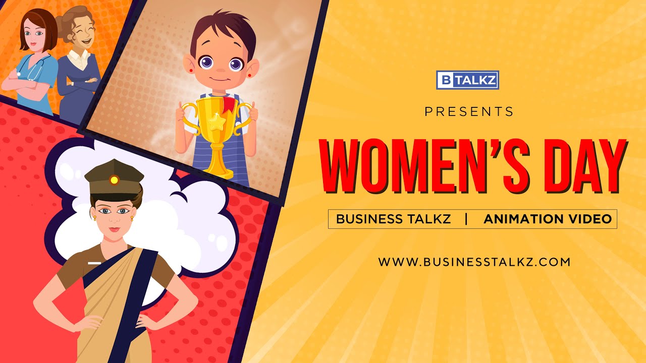 Women’s Day Animation Video | Women's Day Animation Video | Women's Day ...