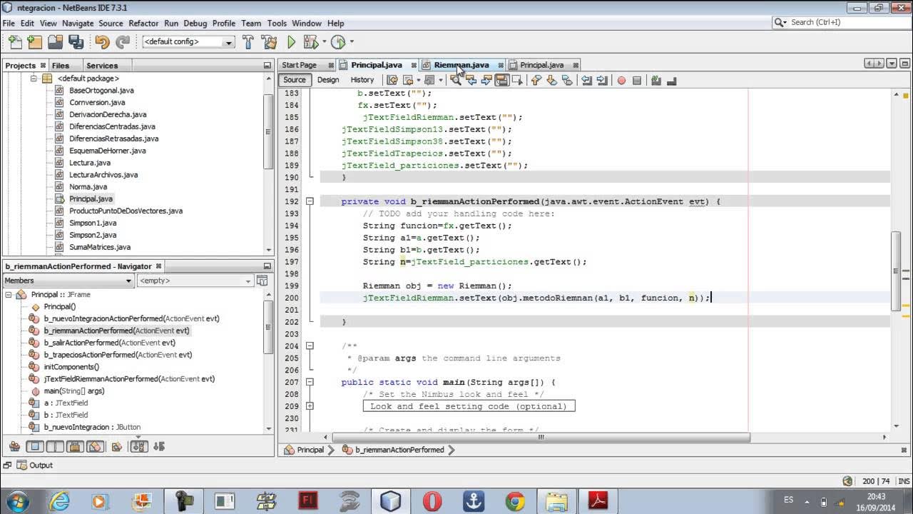 Integración Numérica en java parte 2 - YouTube