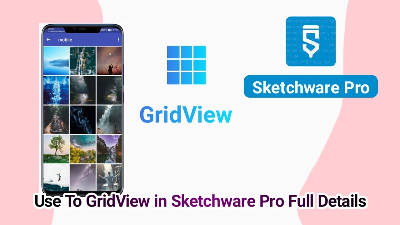 How To Learn Gridview In Sketchware Pro Part10 Youtube